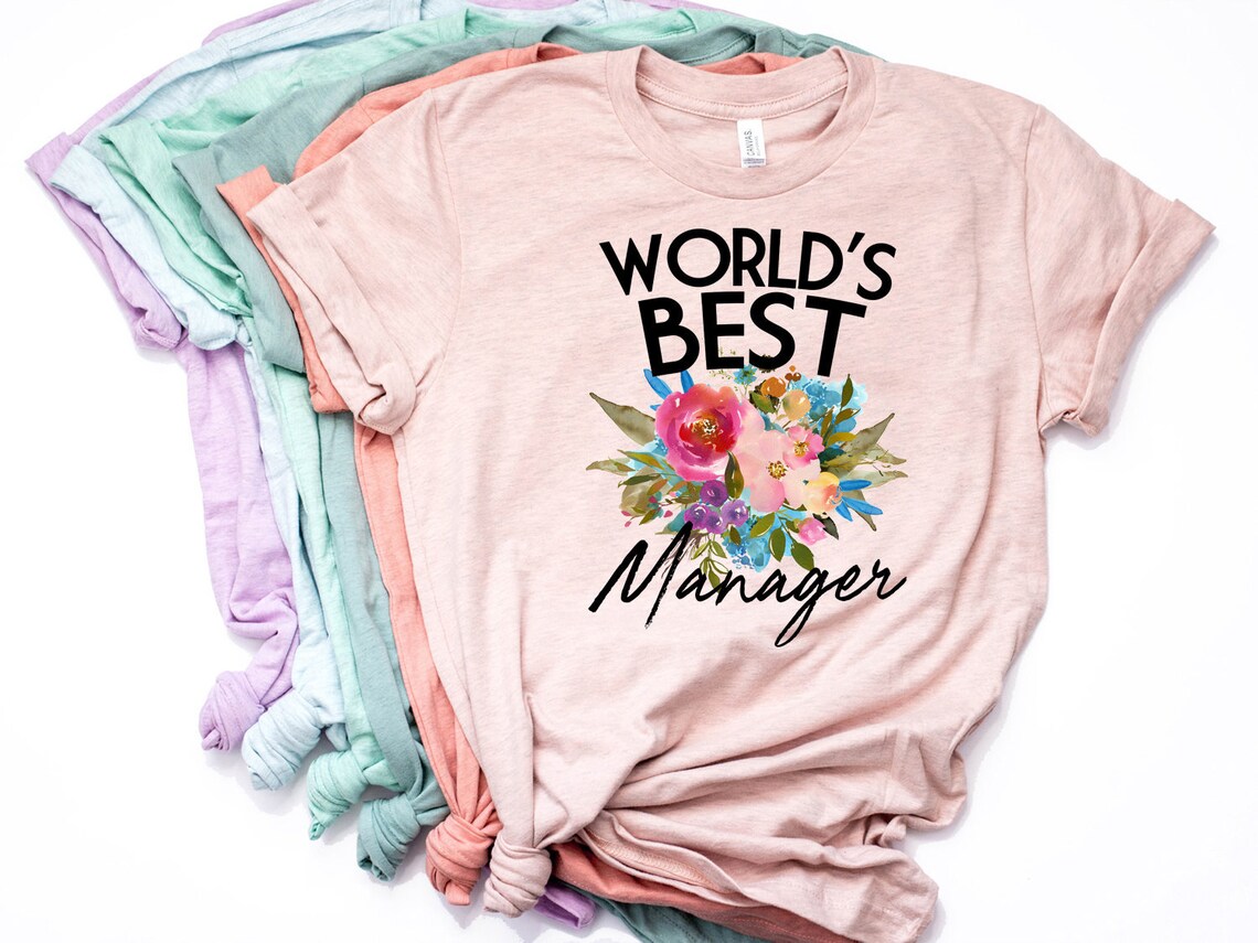 Manager Tshirt Manager Shirt Boss's Day Gift Boss Gift - Etsy