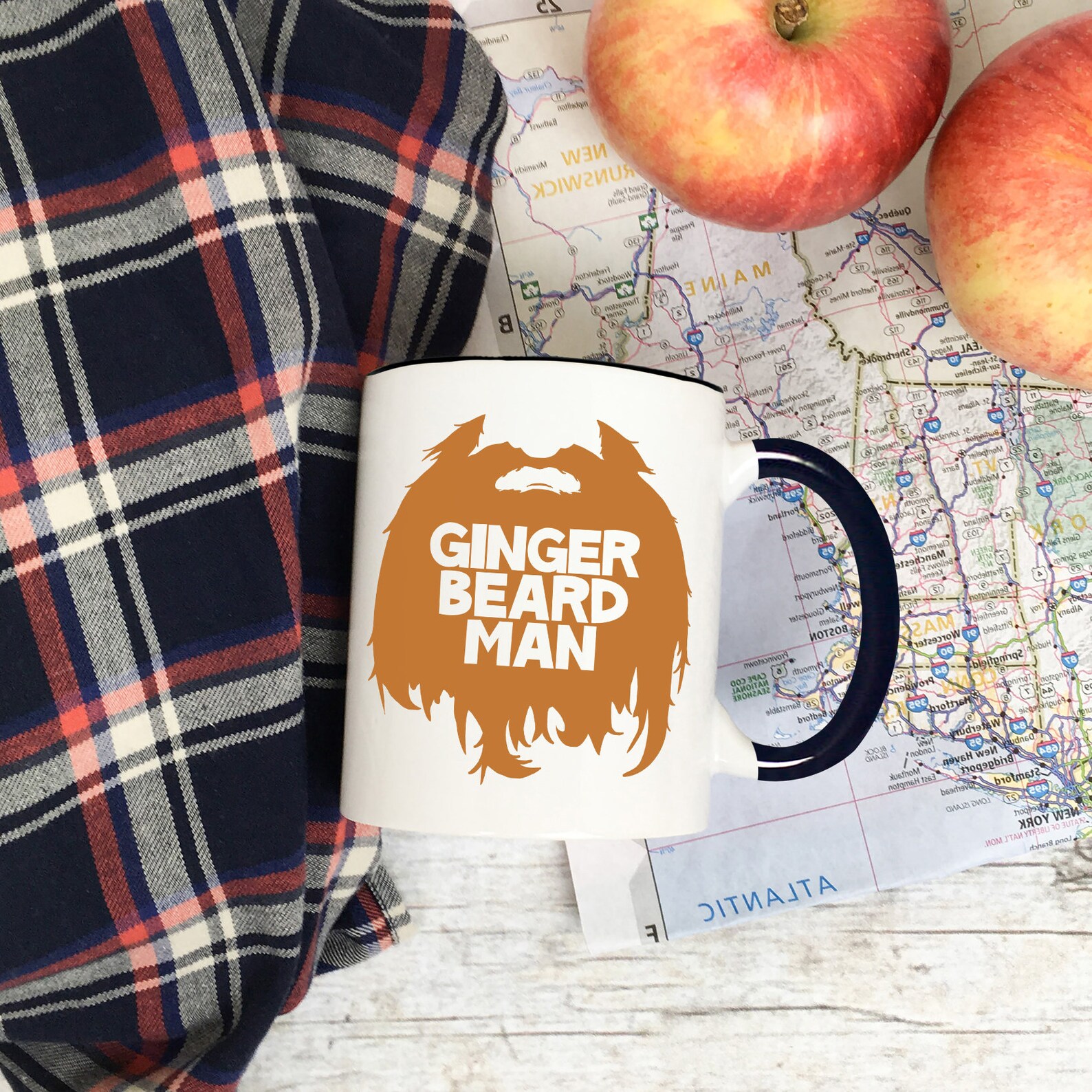 Funny Coffee Mug, Ginger Beard Man Coffee Mug, Beard Coffee Mug, Funny ...