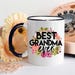 Grandma Mug Best Grandma Ever Mug Grandma Coffee Mug Best - Etsy