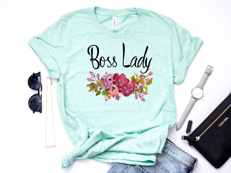 Boss Lady Shirt, Boss Shirt, Best Boss Ever, Gift for Boss, Bosses Day ...