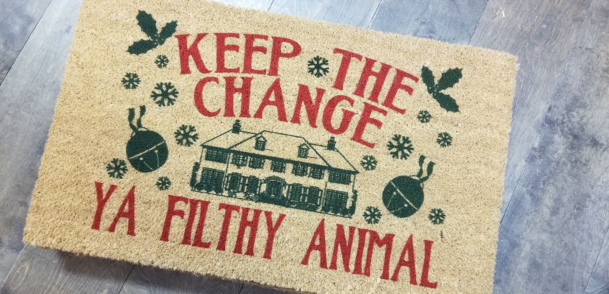Keep the Change Ya Filthy Animal Home Alone Christmas | Etsy