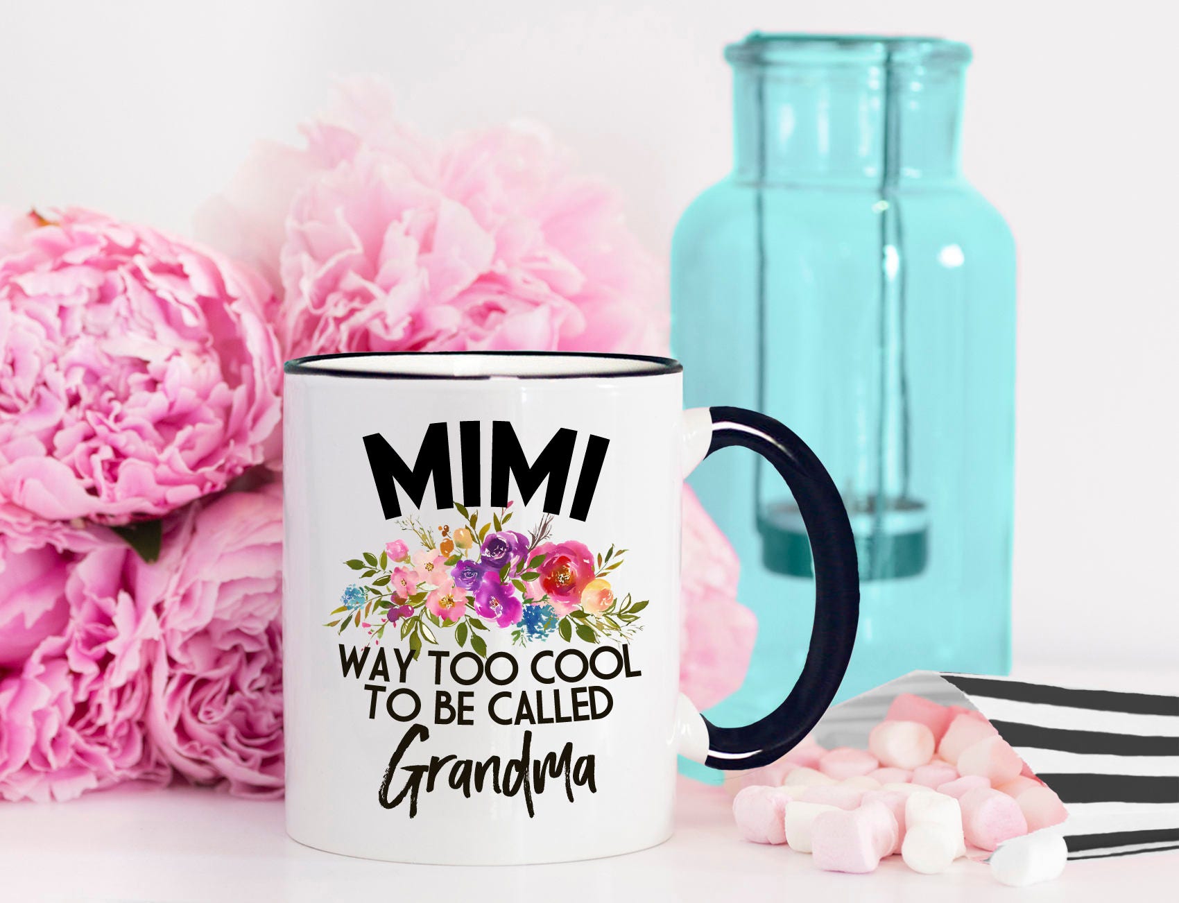 Mimi Way Too Cool Mimi Mug Mimi Gift Gift for Mimi Mimi - Etsy
