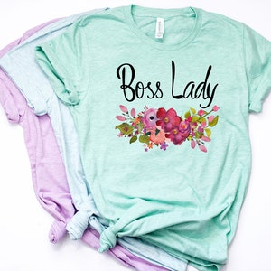 Boss Lady, Boss Shirt, Best Boss Ever, Gift for Boss, Bosses Day, Boss ...