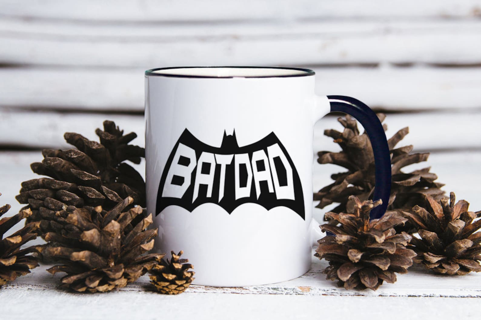 Batdad Batdad Mug Batdad Coffee Mug Dad Coffee Mug Mug for | Etsy