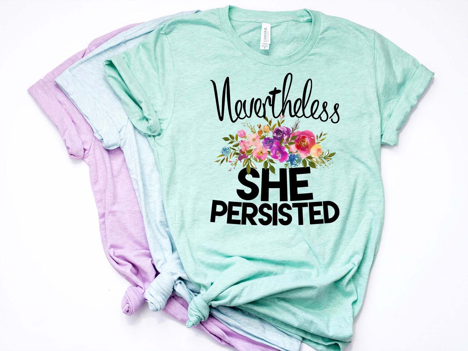 Nevertheless She Persisted, Women's March Shirt, Resist Shirt, Womens ...
