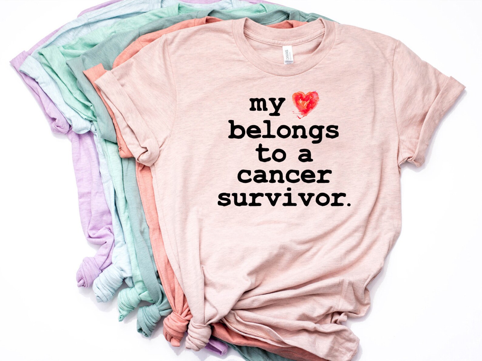 Cancer Fundraiser Shirt, Cancer Support T Shirt, Cancer Survivor ...