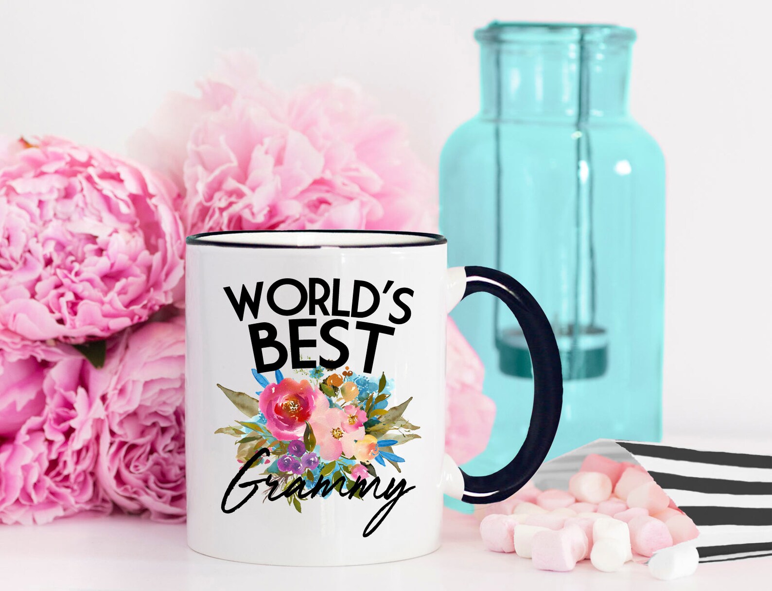 Worlds Best Grammy Grammy Mug Gifts for Grammy Grammy | Etsy