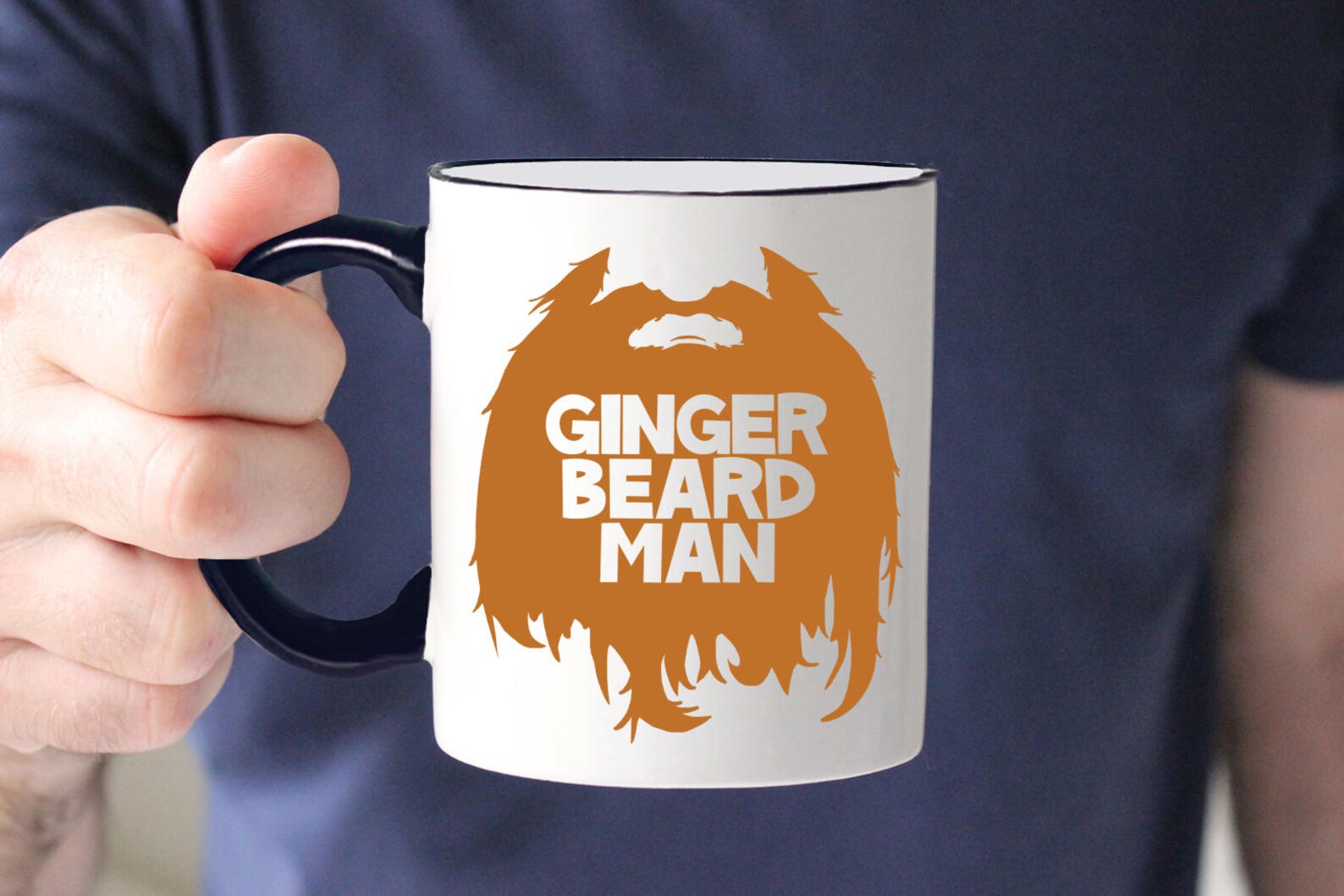 Funny Coffee Mug, Ginger Beard Man Coffee Mug, Beard Coffee Mug, Funny ...