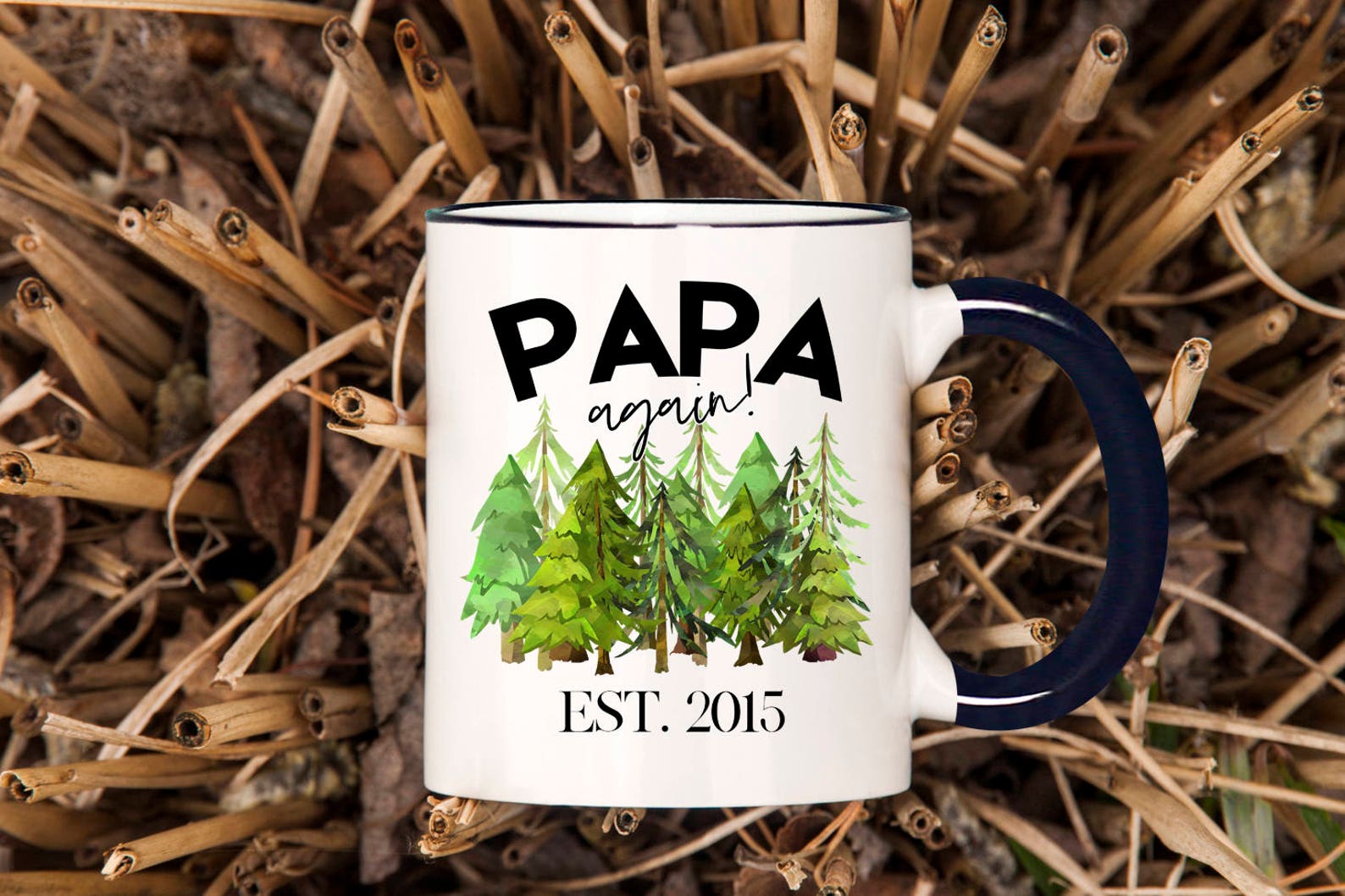 Papa Mug, Papa Gift, Papa Again, Papa Again Mug, Grandpa Gift, Grandpa ...