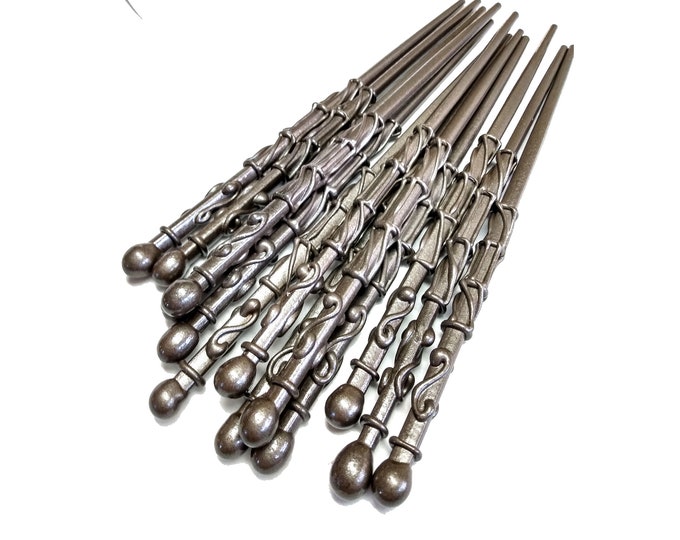 Magic Wand, Metallic Wand, Warlock Wand , Party Favors - Etsy