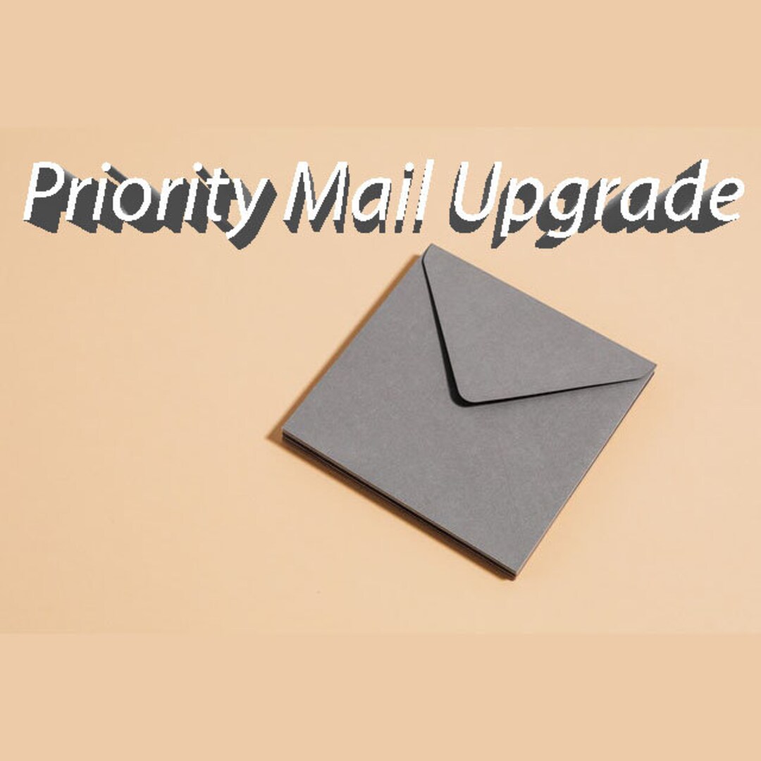 USPS Priority Mail Upgrade - Etsy