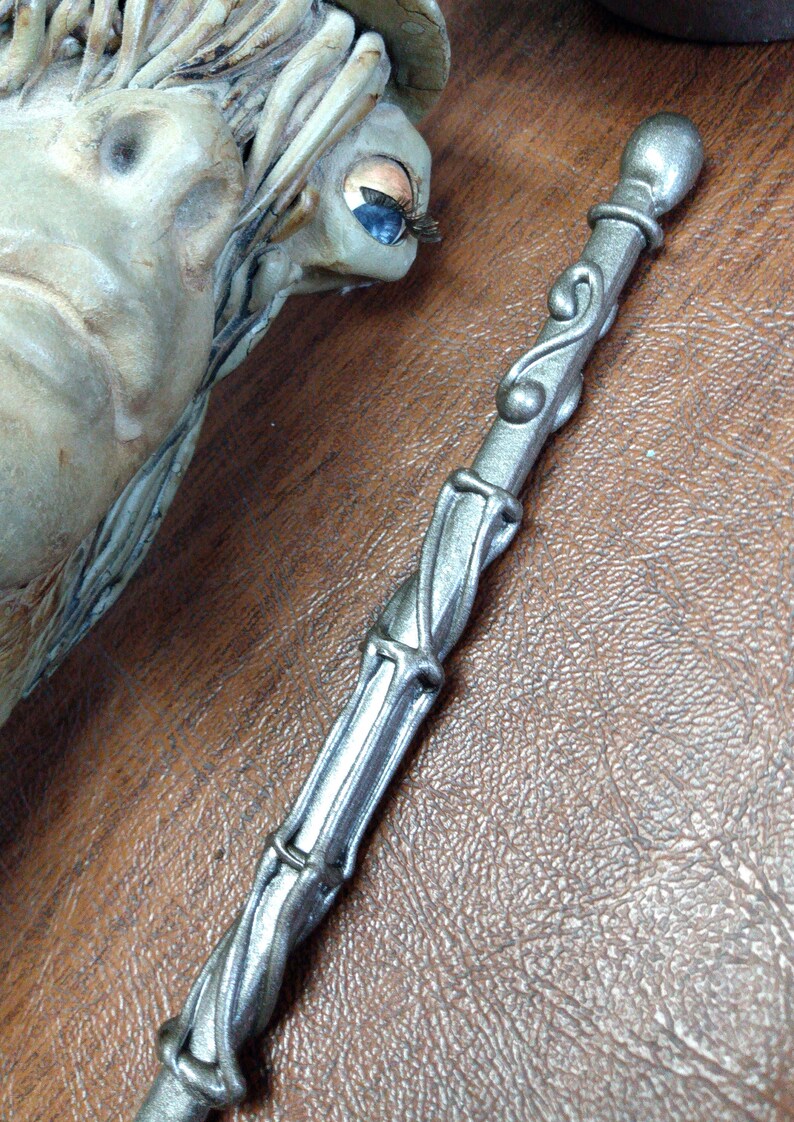 Magic Wand / Metallic Wand / Warlock Wand / Party Favors | Etsy