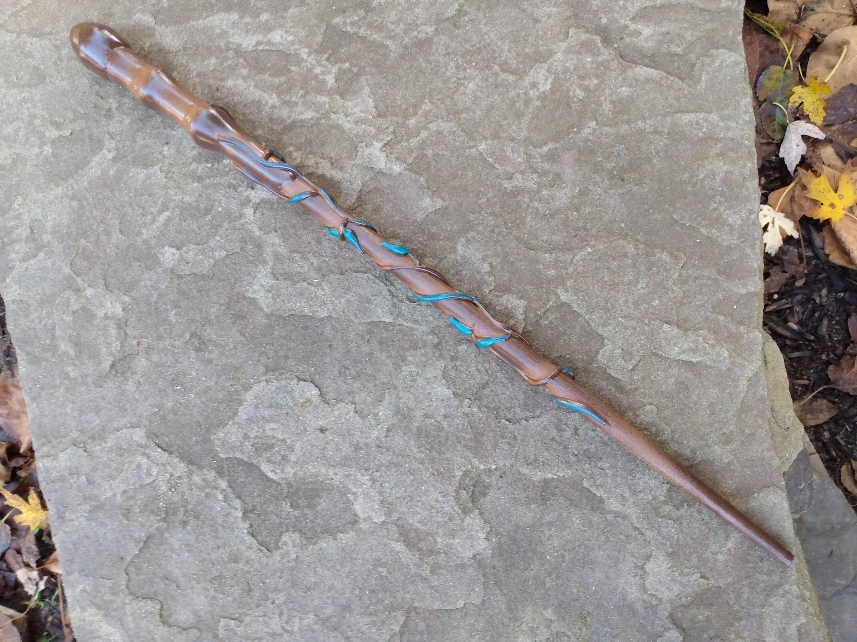 Magic Wand Vine Design Large Wood Wand - Etsy