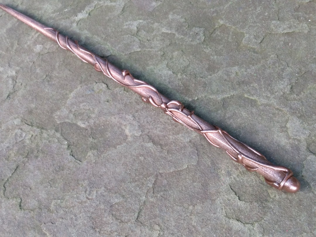 Vine Wood Wand, Wand for Witch, Copper Wand, Magic Wand - Etsy