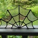 Large Stained Glass Half Spider Web Corner Sun Catcher - Etsy