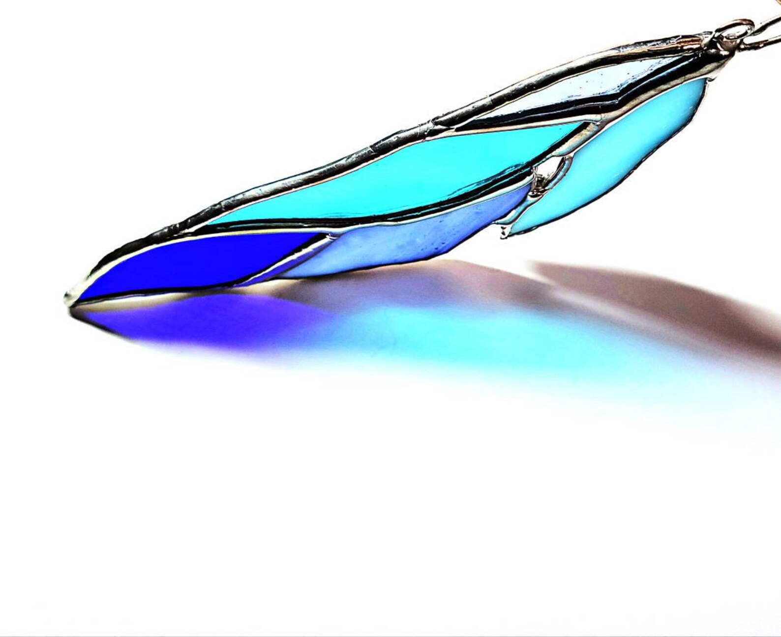 Stained Glass Feather - Etsy