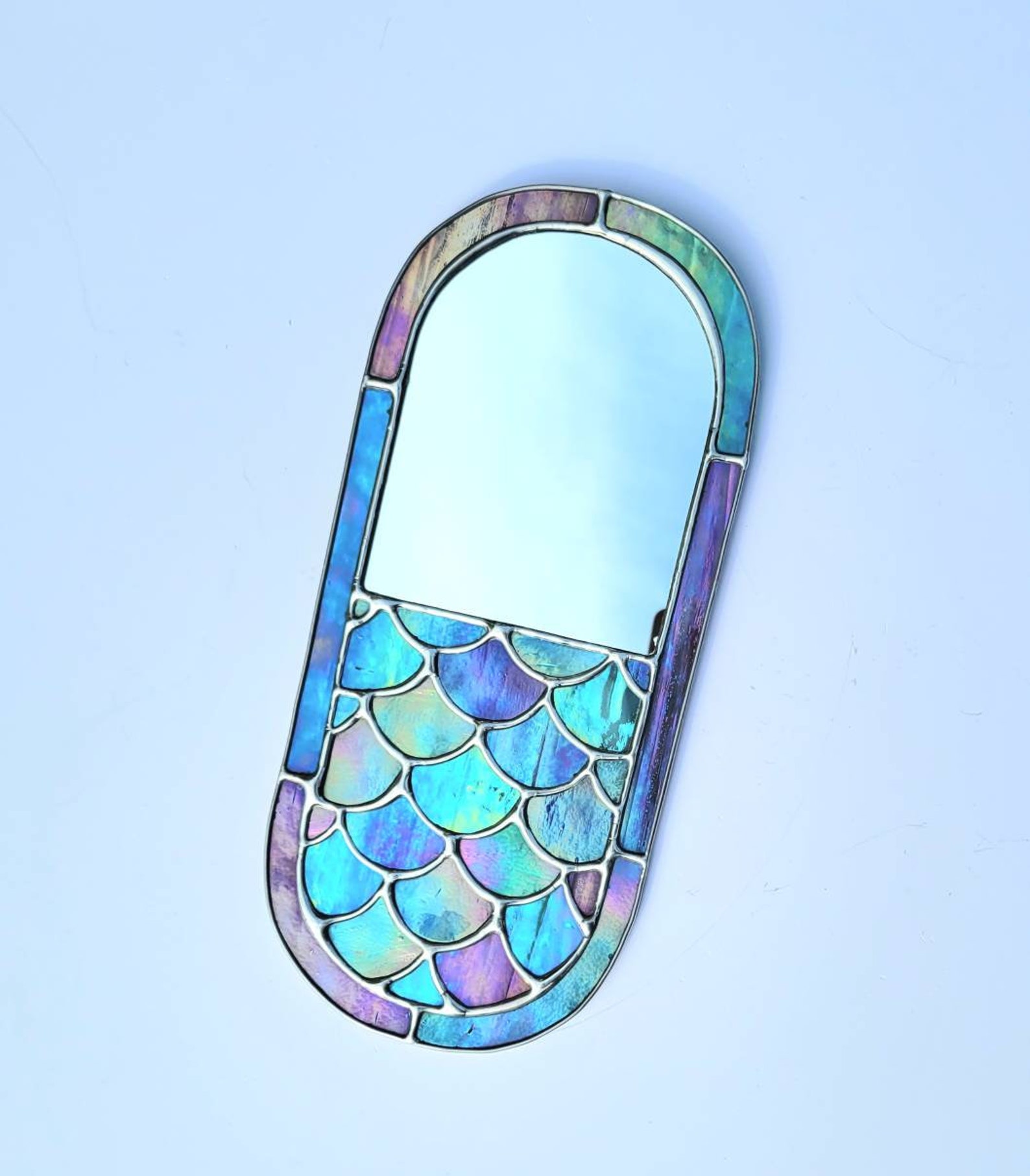 Mermaid Scale Mirror - Etsy