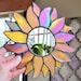 Stained Glass Sunflower Mirror - Etsy