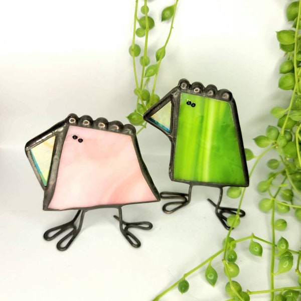 Stained Glass Chickens - Etsy