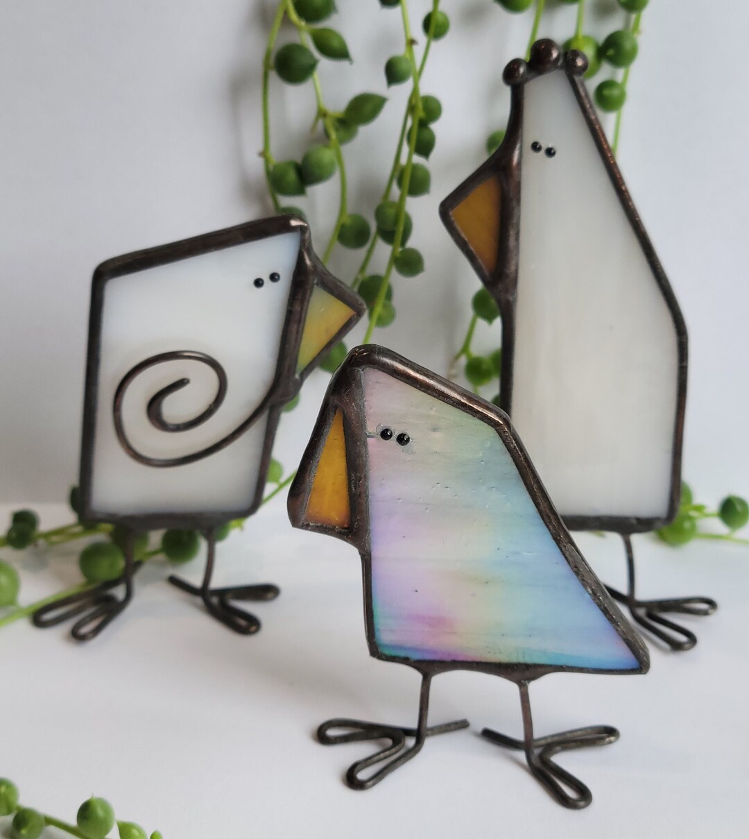 Chicks for Sale Stained Glass Scrap Birdies - Etsy