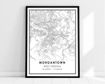 Colorado United States Map Print Poster Canvas Colorado - Etsy