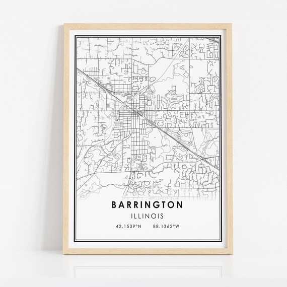 Town Of Barrington Il Map