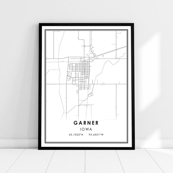 Iowa Print - Etsy