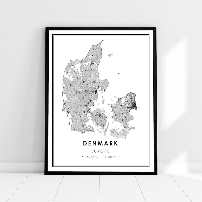 Denmark Poster - Etsy