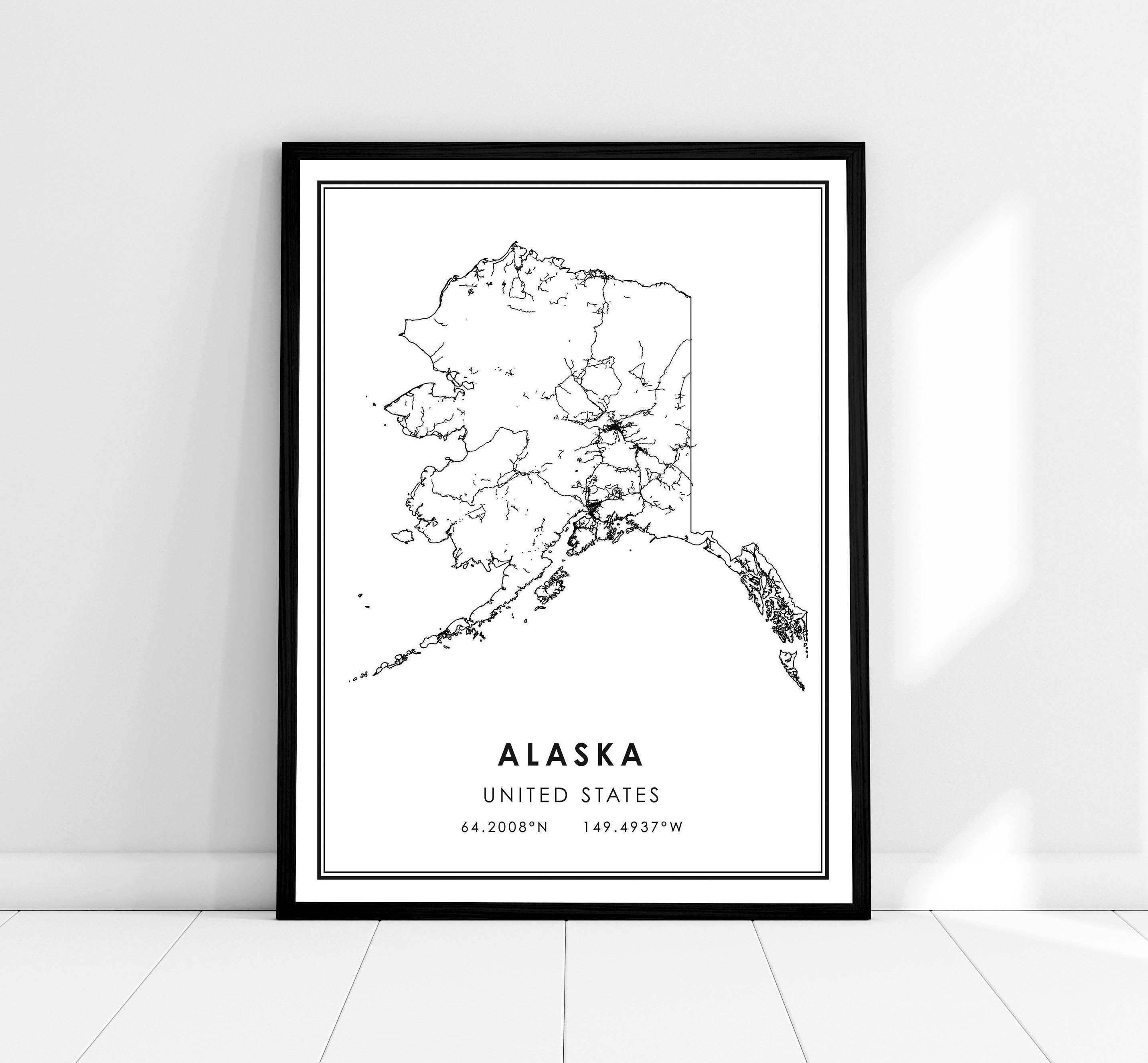 Alaska Road Maps