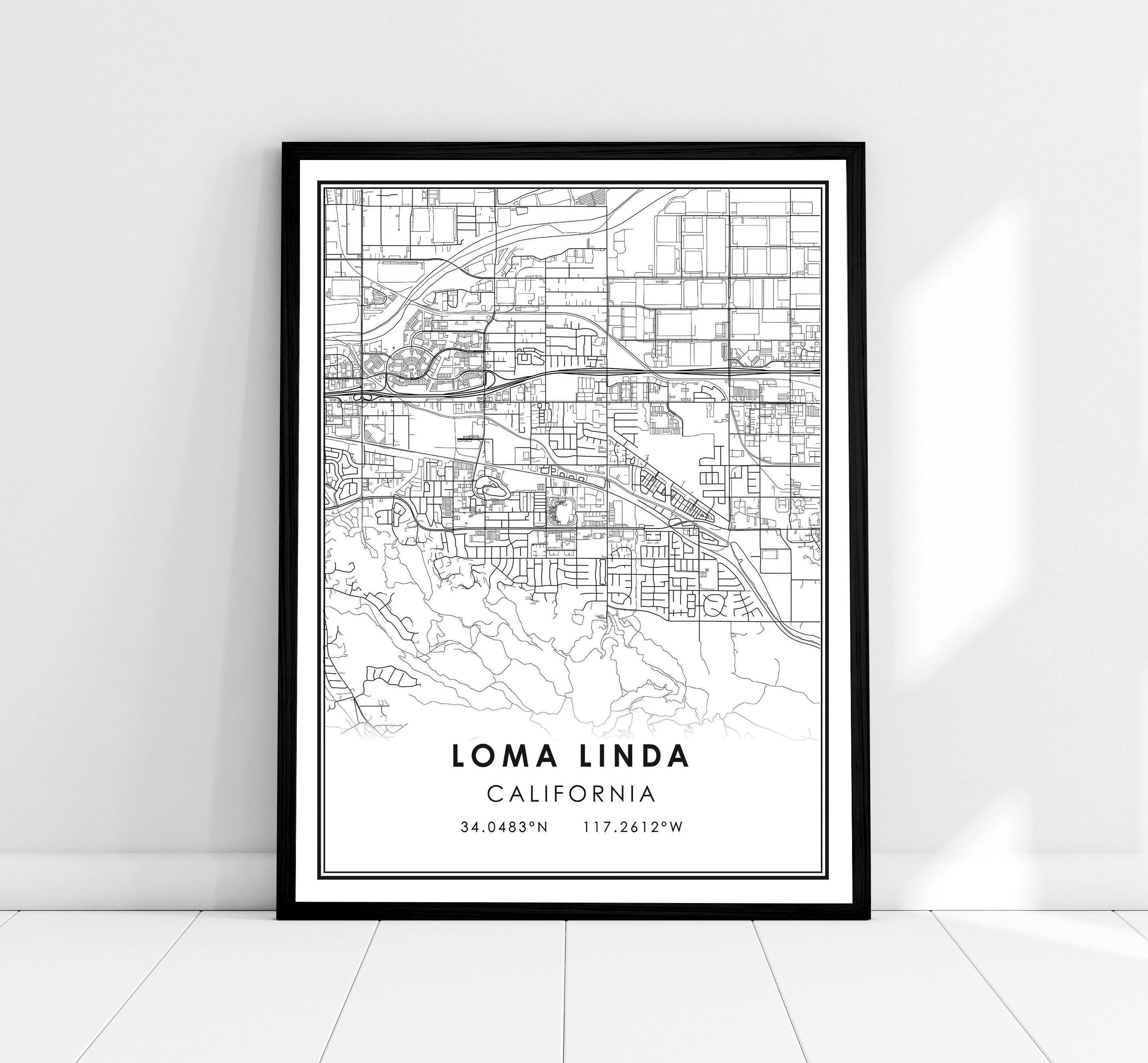 Loma Linda Map