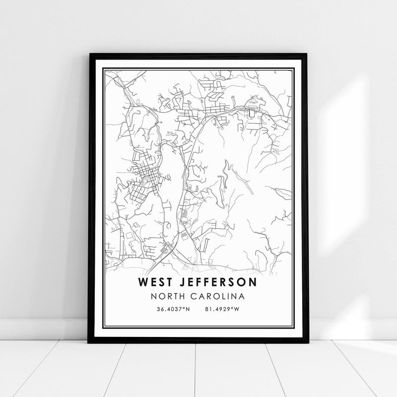 North West Maps - Etsy