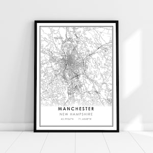 Manchester Print - Etsy UK