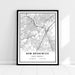 New Brunswick Map Print Poster Canvas New Jersey Map Print - Etsy