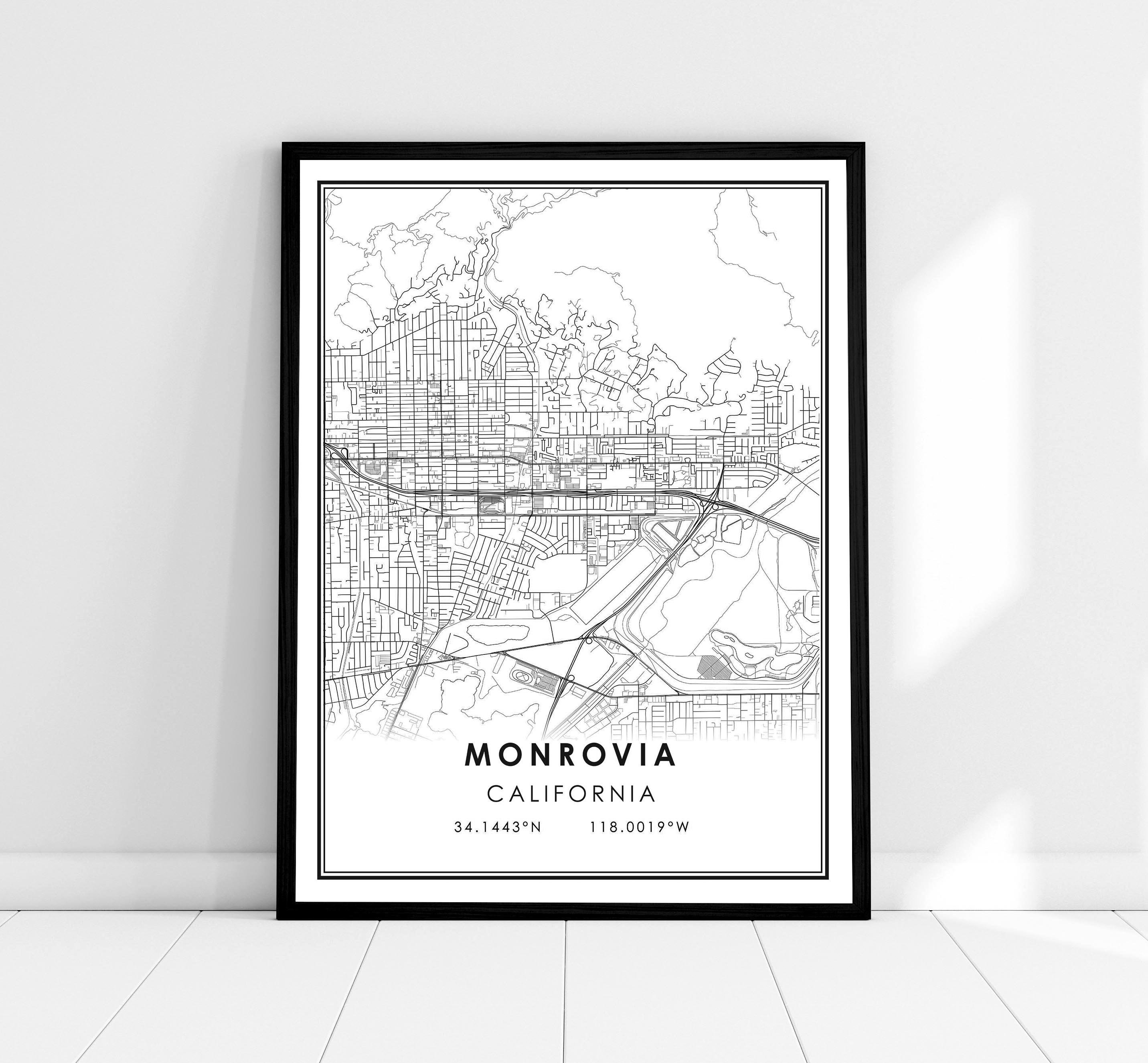Mapa De Monrovia, California Monrovia Area Partnership (MAP) Events