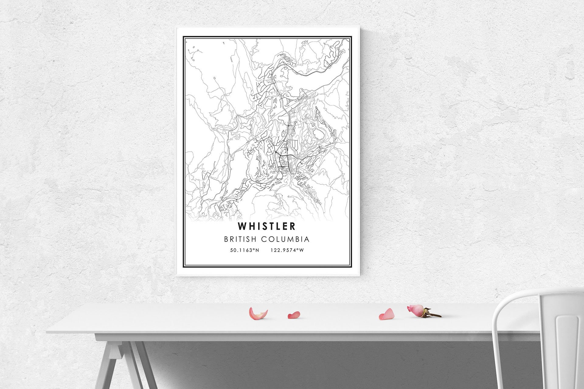 Mapa De Seattle A Whistler