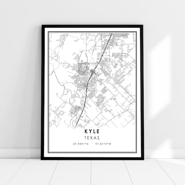 Texas Map - Etsy