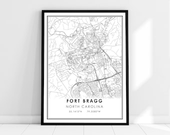 Fort Bragg Poster - Etsy