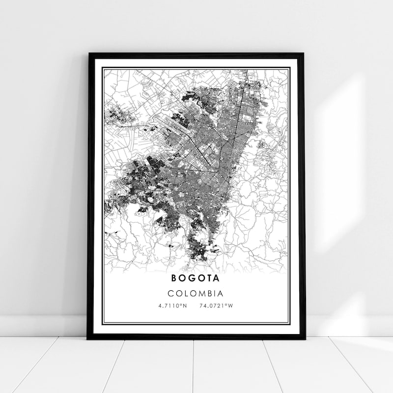 Colombia Bogota Poster - Etsy