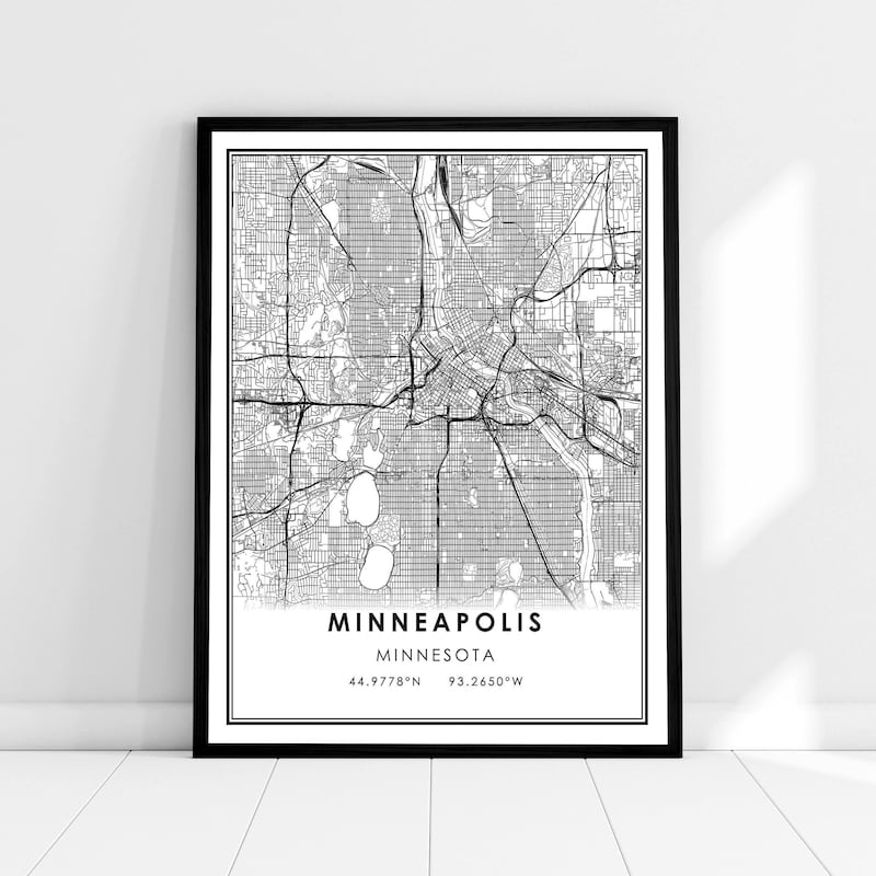 Minneapolis Poster - Etsy