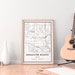 Broadview Heights Map Print Poster Canvas Ohio Map Print - Etsy