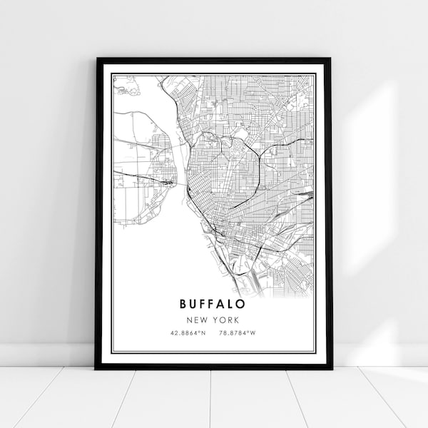 Buffalo Poster - Etsy