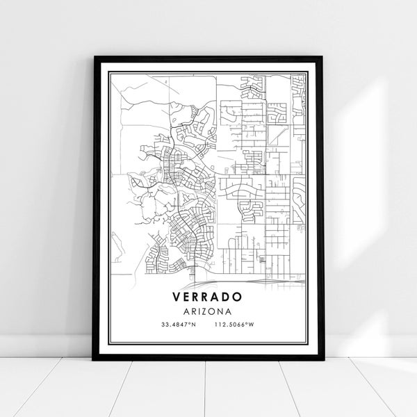 Map of Verrado - Etsy