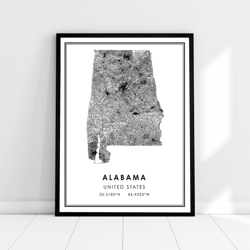 Alabama Poster - Etsy