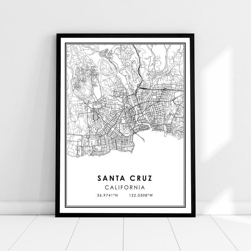 Santa Cruz Print - Etsy