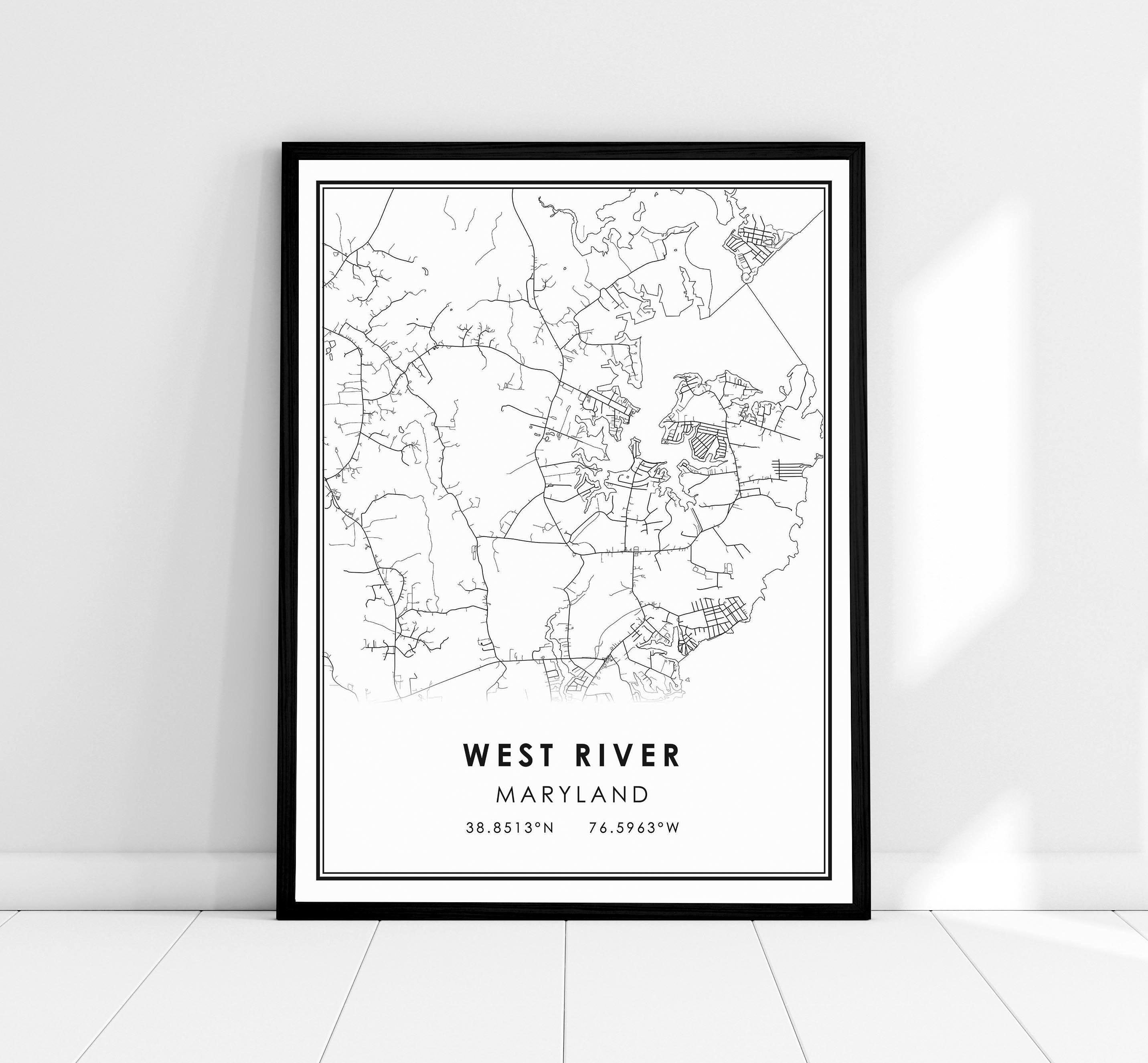 West River Map