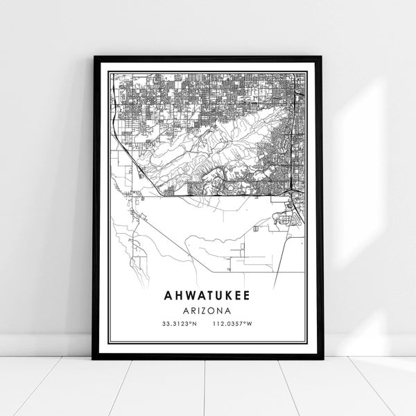 Map Print - Etsy