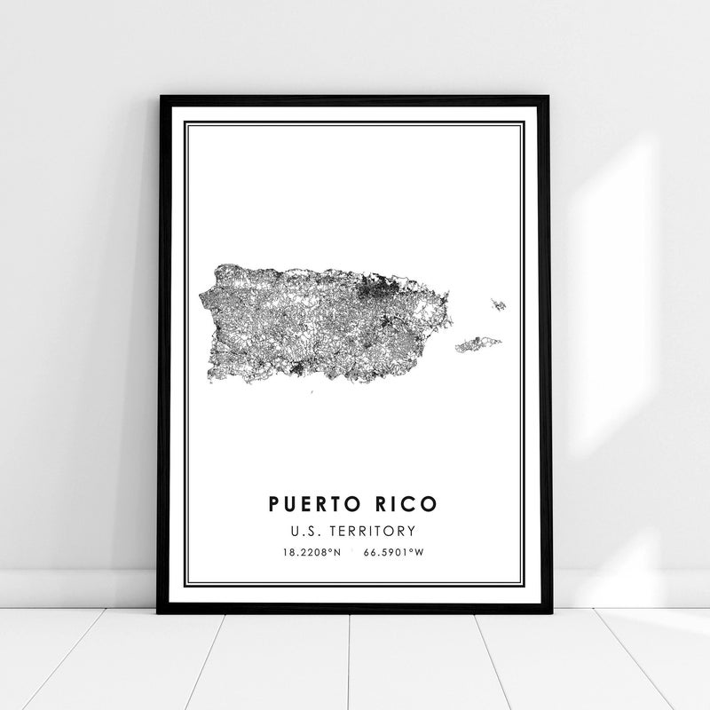 Puerto Rico Poster - Etsy