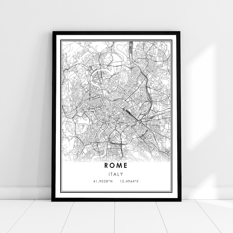 Decorative City Maps - Etsy