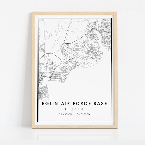 Eglin Air Force Base Map