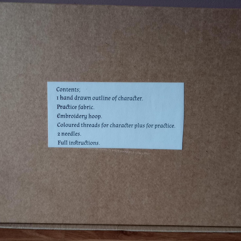 Embroidery Kit - Medieval Dragon Marginalia - Etsy